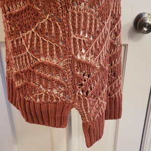 Universal Thread | Sweaters | Universal Thread Crochet Open Weave Tunic ...